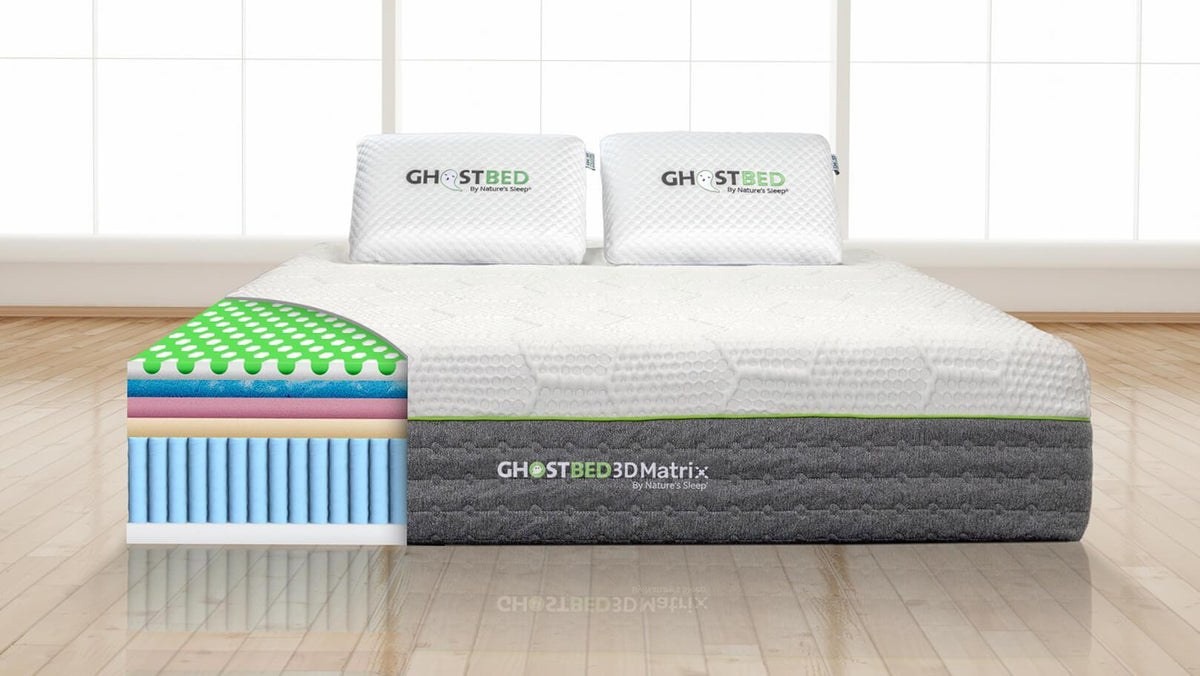 GhostBed 3D Matrix Mattress & GhostBed Retail